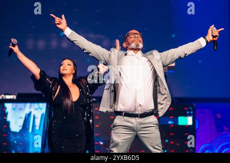 LayZe aka Mr. President bei der 90s Super Show 2024 in der Messehalle ...