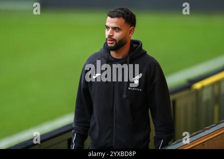 Anis Slimane of Norwich City arrives before the Sky Bet Championship ...