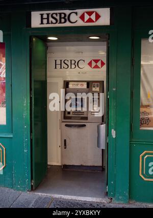 HSBC ATM machine Stock Photo - Alamy