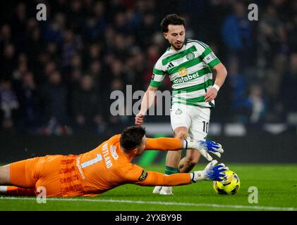 Rangers goalkeeper Jack Butland (left) during a training session at the ...