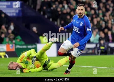 Rangers' Nedim Bajrami scores their side's fourth goal of the game ...