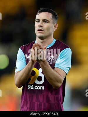 Burnley's Josh Cullen celebrates in front of the away fans following ...