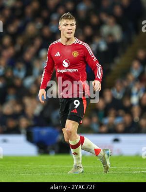 Rasmus Højlund of Manchester United, during the Emirates FA Cup Semi ...