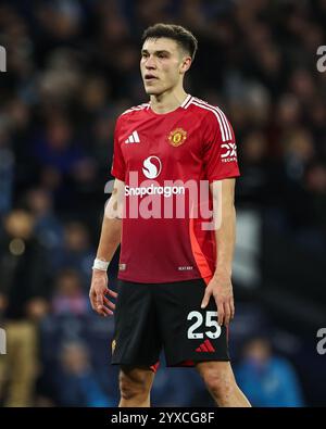 Manuel Ugarte of Manchester United during the Premier League match ...