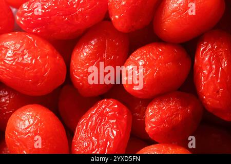 Wrinkled Tomatoes skin: A Natural Metaphor for Aging Skin. dark ...