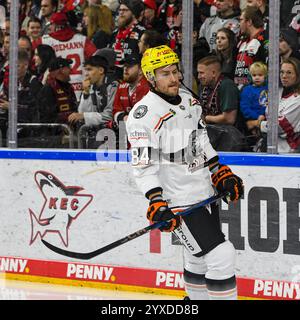 Chris Wilkie (Loewen Frankfurt, #84). GER, Straubing Tigers vs. Loewen ...