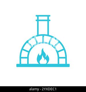 wood fired pizza classic logo design Stock Vector Image & Art - Alamy