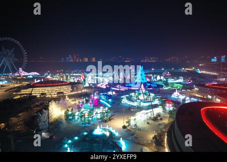 The 26th Harbin Ice-Snow World opens in Harbin City, northeast China's ...