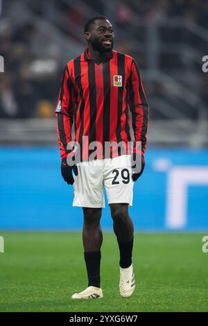 Youssouf Fofana of Ac Milan looks on during the Serie A match beetween ...
