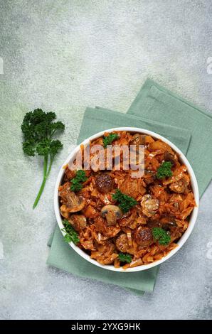 Bigos, bigus is a national Polish dish, made of cabbage and meat ...