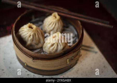 Duck dumplings (Jian Wang Kao Ya Bao), one of the most popular dishes ...