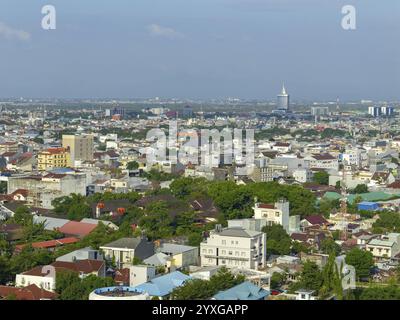 View over the city, Makasar, Sulawesi, Indonesia, Asia Stock Photo - Alamy