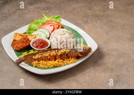 Fried Catfish (Indonesia : lele goreng) with sambal balado is ...