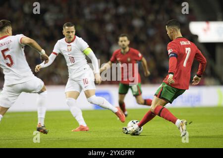 Cristiano RONALDO from behind with back number seven Stock Photo - Alamy