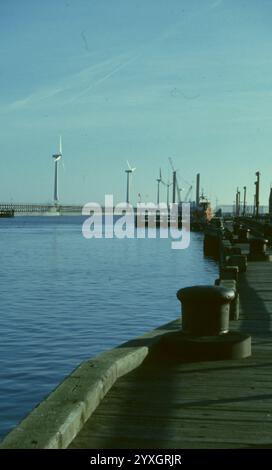 Wind turbine installation at Blyth Northumberland Stock Photo - Alamy