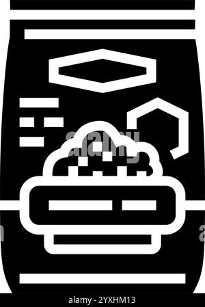 seed agri tech glyph icon vector illustration Stock Vector Image & Art ...