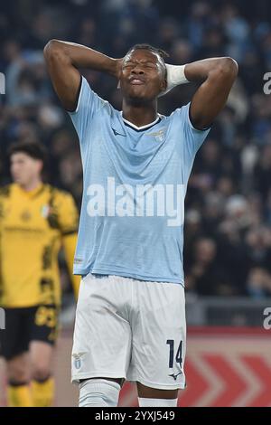 Tijjani Noslin of SS Lazio during SS Lazio vs US Lecce, Italian soccer ...