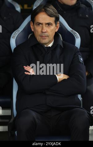 Simone Inzaghi manager of SS Lazio during the Serie A match between SS ...