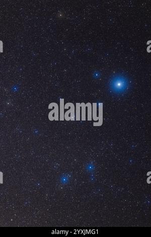 Lyra star constellation, Night sky, Cluster of stars, Deep space, Lyre ...