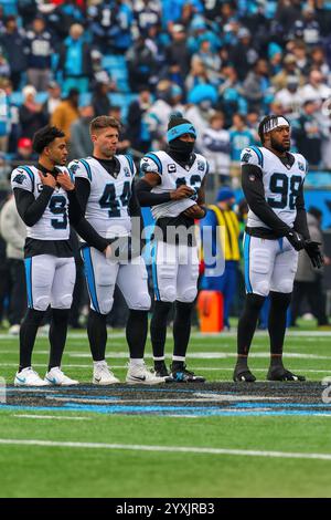 Carolina Panthers long snapper J.J. Jansen (44) warms-up prior to an ...