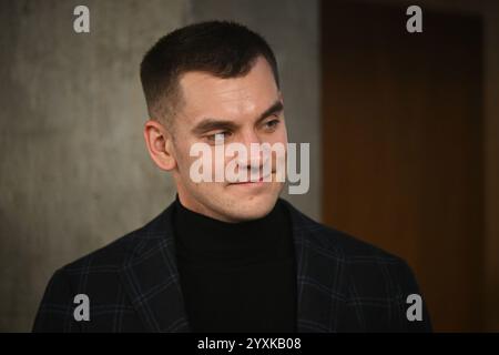 Bolt CEO Markus Villig attends a business breakfast reception with ...
