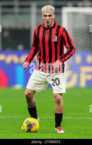 AC Milan's Alex Jimenez In action during the Serie A enilive soccer ...