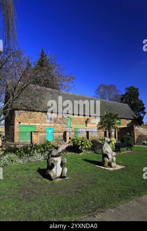 The Tithe Barn in Croyland Park, Wellingborough town, Northamptonshire ...