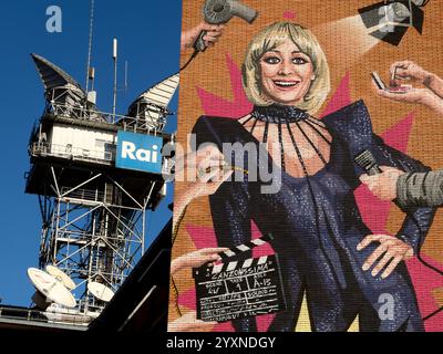 Rome, Rai Raffaella Carra' Studios, "Fatti Vostri" Television Program ...
