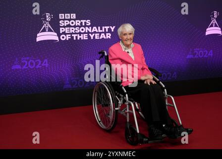 Jean Paton arriving for the 2024 BBC Sports Personality of the Year ...