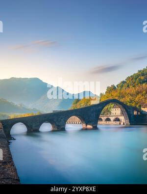 Italy, Tuscany, Borgo a Mozzano, Serchio river Stock Photo - Alamy