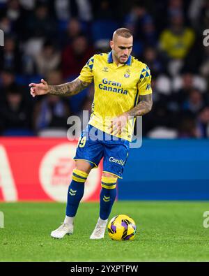 Sandro Ramirez of UD Las Palmas during the La Liga EA Sports match ...