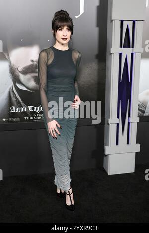 LOS ANGELES - DEC 12: Leah Kilpatrick, David Dastmalchian at the ...
