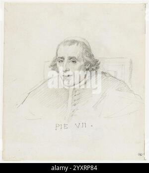 Portrait du pape Pie VII 1805 by Louis David Jacques-Louis David 1748 ...