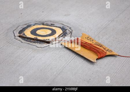 Electrical grounding cables are seen on a runway Stock Photo - Alamy