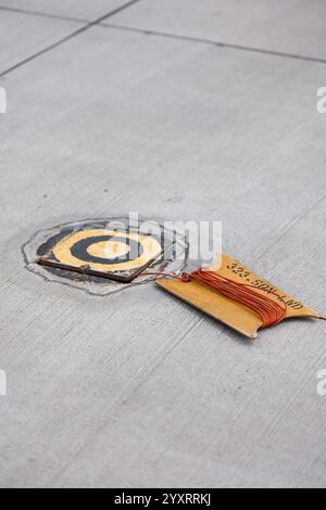 Electrical grounding cables are seen on a runway Stock Photo - Alamy