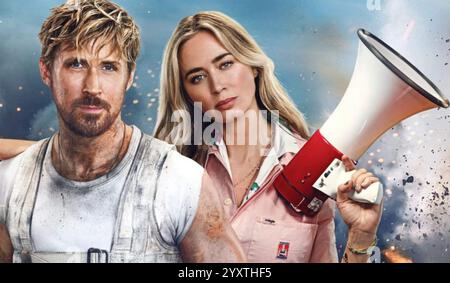 The Fall Guy Ryan Gosling & Emily Blunt Stock Photo - Alamy