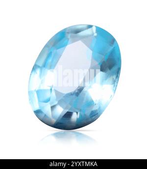 Natural gemstone blue sapphire isolated on background Stock Photo - Alamy