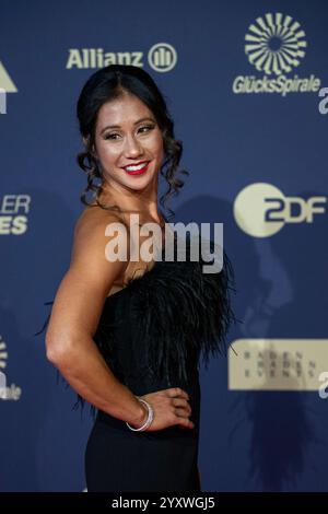Kim Bui (Turnerin, IOC Athletenkommission) auf dem roten Teppich, GER ...
