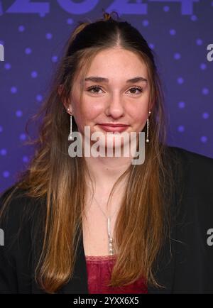 Olivia Newman-Baronius arriving for the 2024 BBC Sports Personality of ...