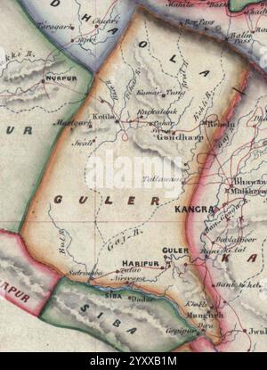 Detail of the main, continuous tract of territory of Mani Majra State ...