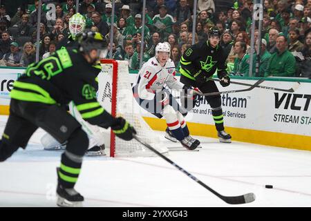Washington Capitals center Aliaksei Protas (21) in action during the ...