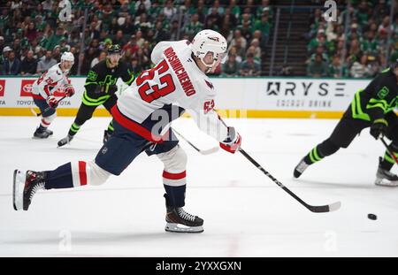Washington Capitals forward Ivan Miroshnichenko (63) warms up before an ...