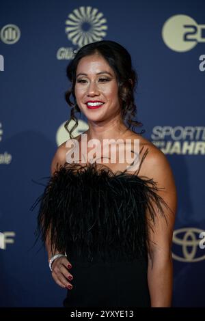 Kim Bui (Turnerin) auf dem roten Teppich, GER, Sportler des Jahres 2023 ...