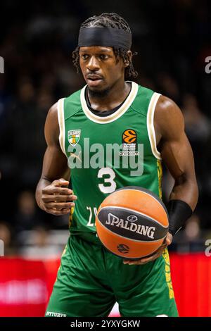 Zalgiris Kaunas' Sylvain Francisco during Euroleague Regular Season ...