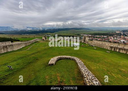 Zipser Burg, Spišský hrad, UNESCO World Heritage, View from Inside into ...