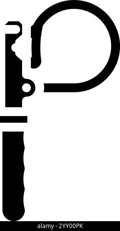 oil filter wrench glyph icon vector illustration Stock Vector Image ...