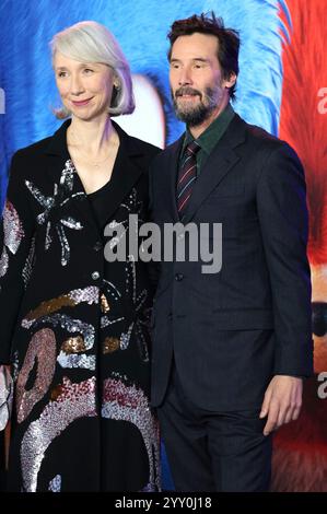 Alexandra Grant mit Partner Keanu Reeves beim Special Screening des ...