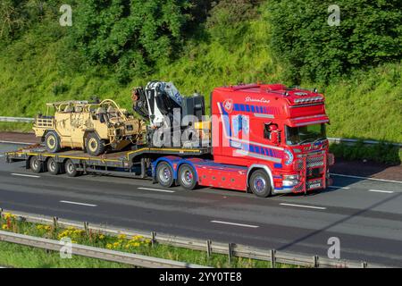 A Jackal high mobility weapons platform vehicle on display during ...