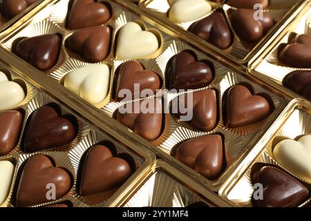 Beautiful tasty sweet candies in gray color on a dark concrete ...