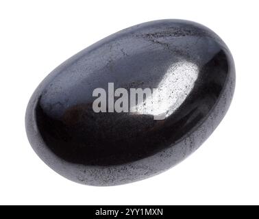 natural mineral gemstone - one heliotrope (bloodstone) gem stone ...